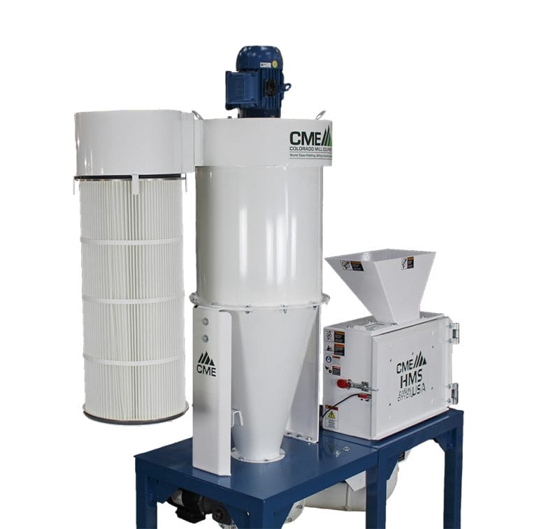 MILL-HMS-AS Blower Cyclone Air System - Colorado Mill Equipment
